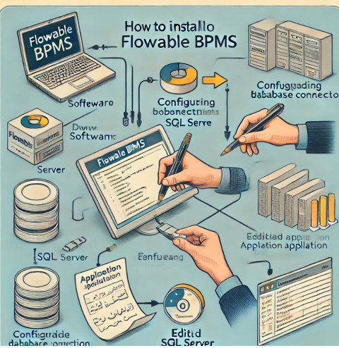 آموزش نصب نرم افزار Flowable - Flowable